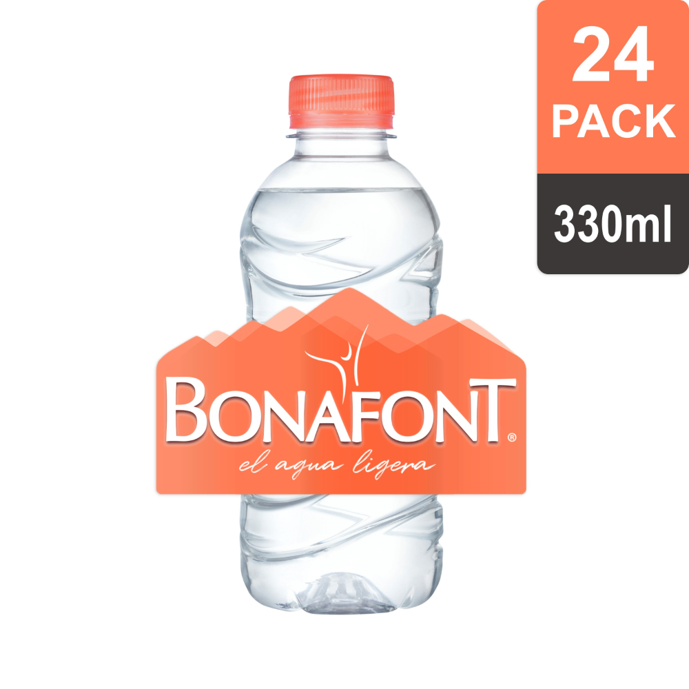 Agua Natural Bonafont 24x330mL