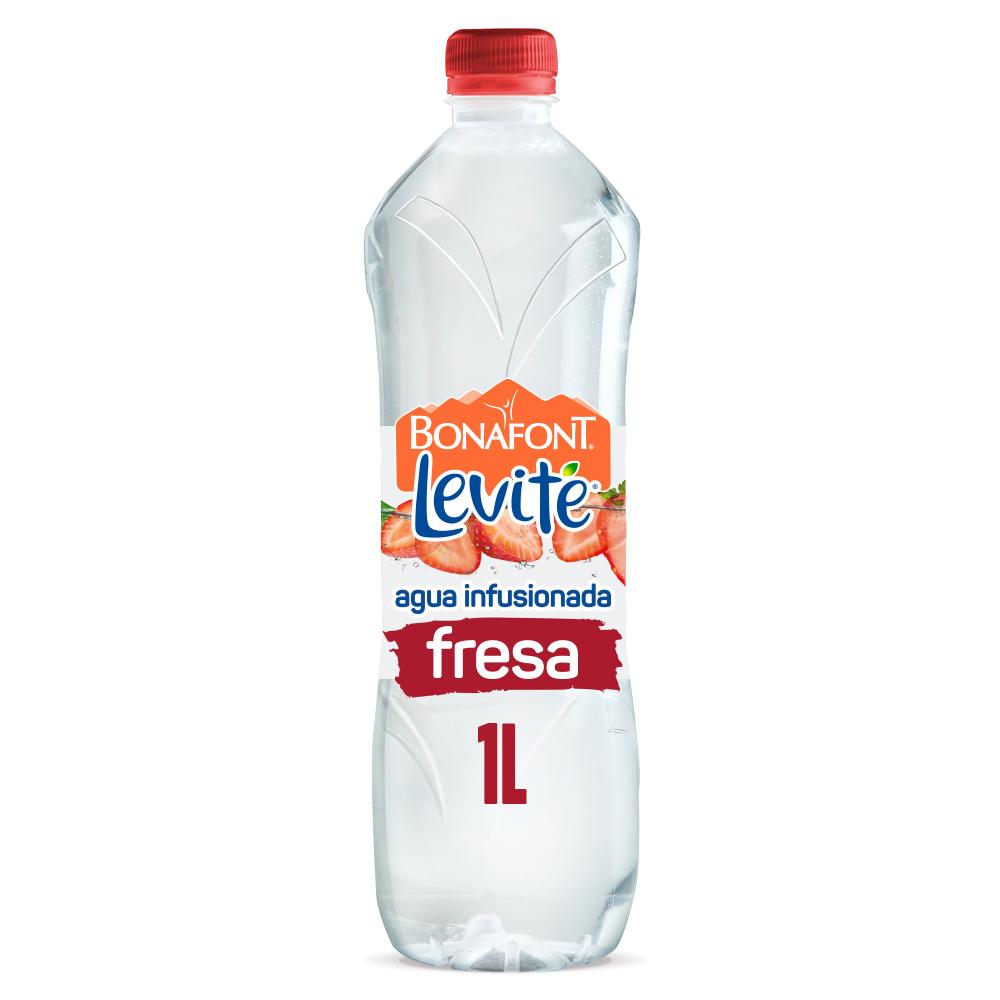 Bonafont Agua Infusionada con Toque Sabor Fresa 1L