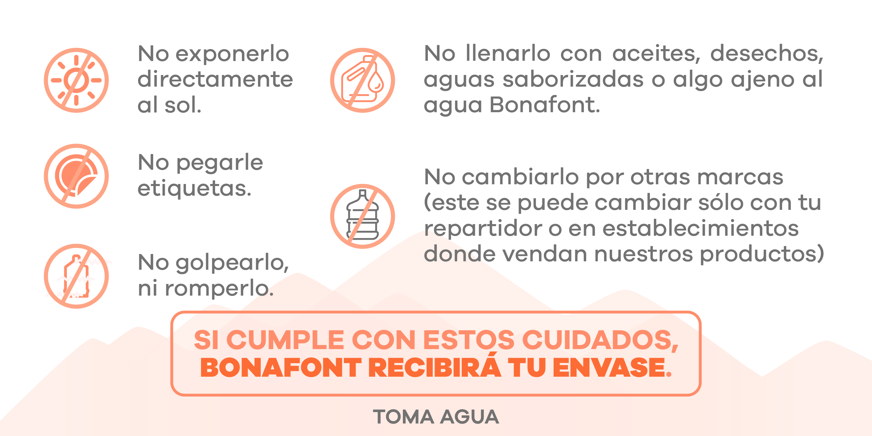 Garrafón con Agua Natural Bonafont 11L | Incluye envase